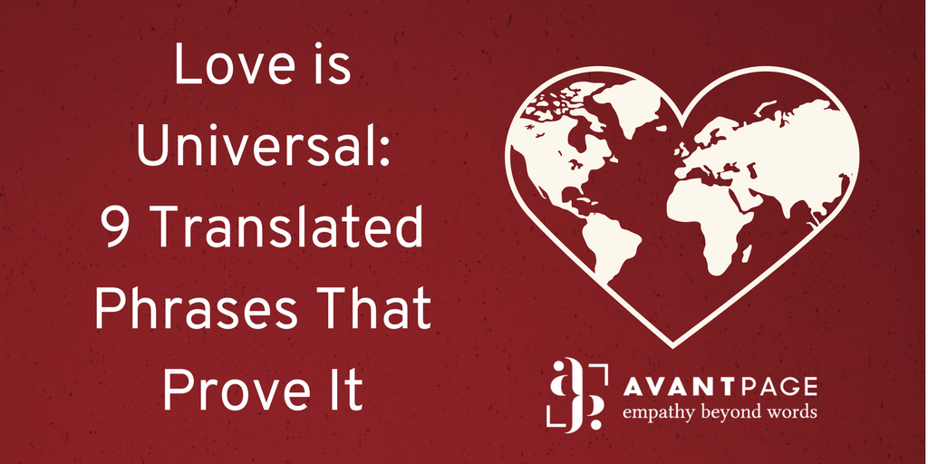 Love Across Languages: 9 Translated Phrases | Avantpage